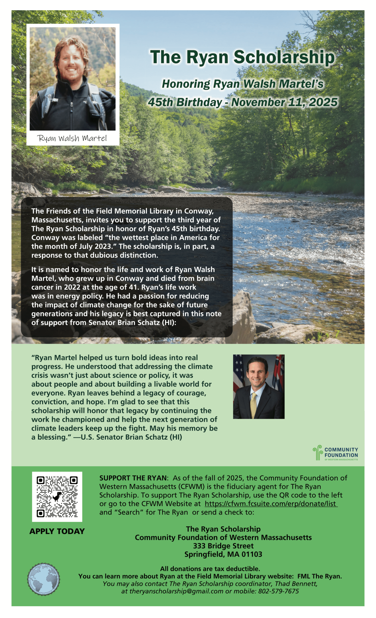 The Ryan Scholarship – Library Home Page